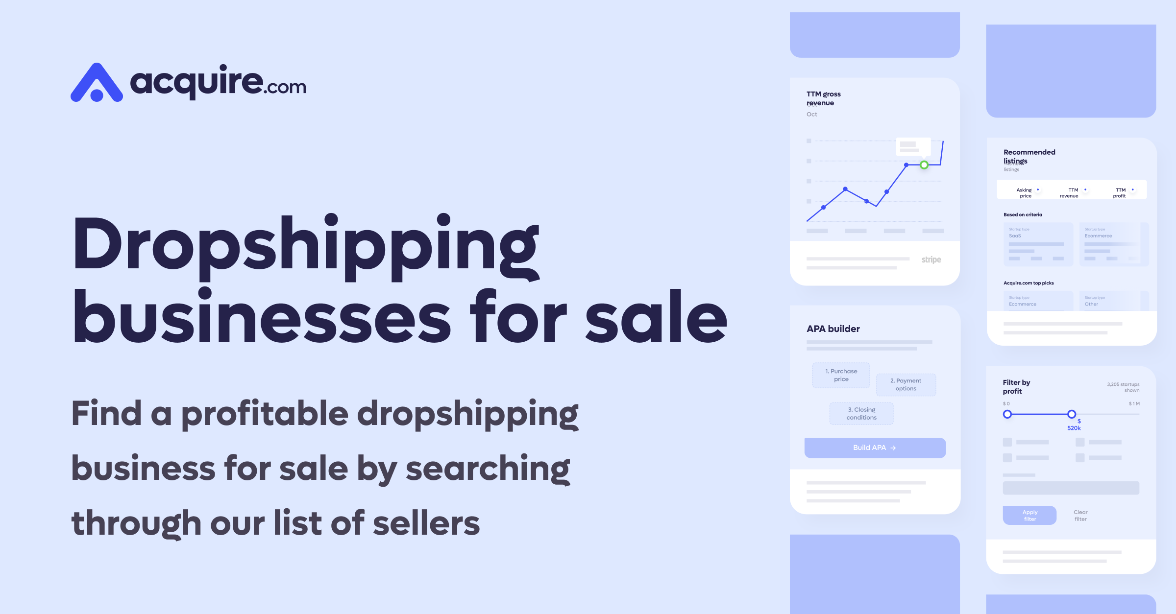 Dropshipping Businesses for Sale - Acquire.com