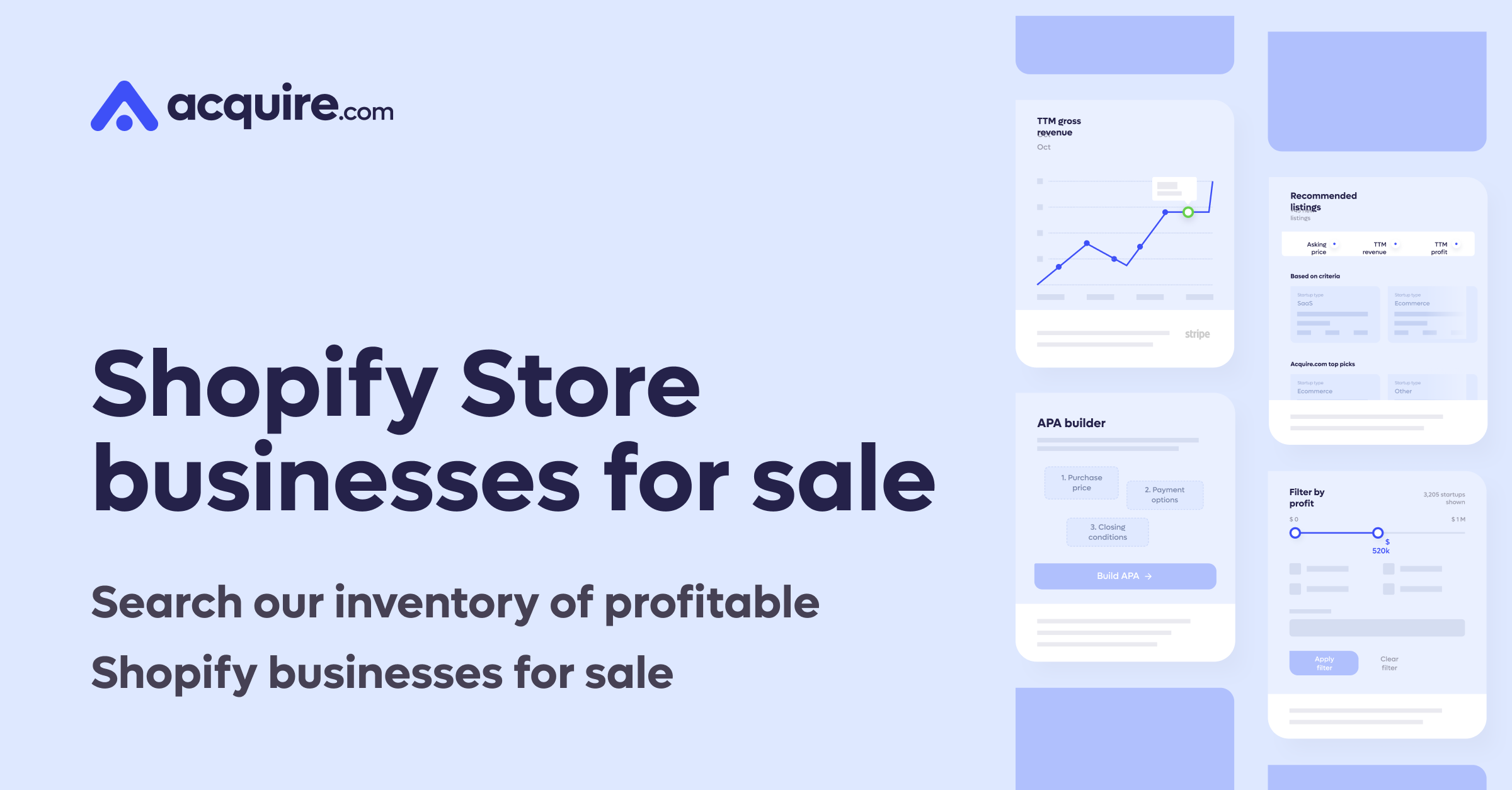 Shopify Stores for Sale - Acquire.com